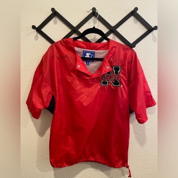STARTER | Jackets & Coats | Nebraska Corn Huskers Short Sleeve Starter ...